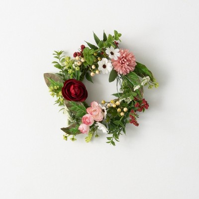 Sullivans Romantic Floral Wreath : Target