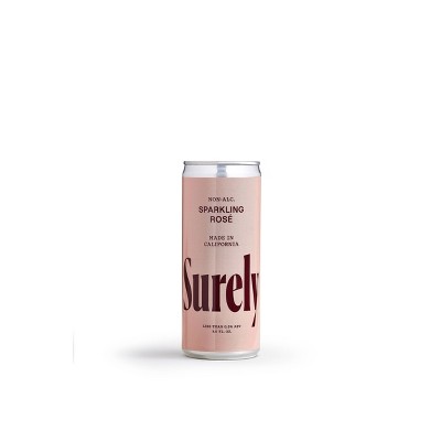 Surely Non-alcoholic Sparkling Rose - 4pk/8.5 Fl Oz Cans : Target