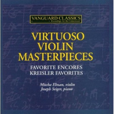 Mischa Elman - Violin Virtuoso Masterpieces (cd) : Target