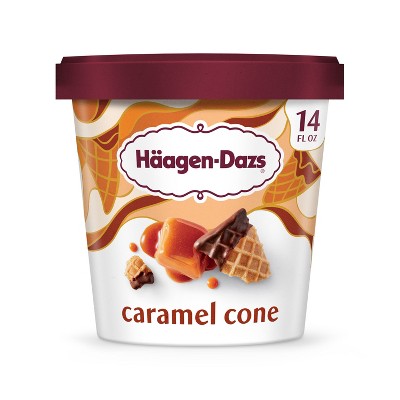 Haagen-dazs Caramel Cone Ice Cream - 14oz : Target