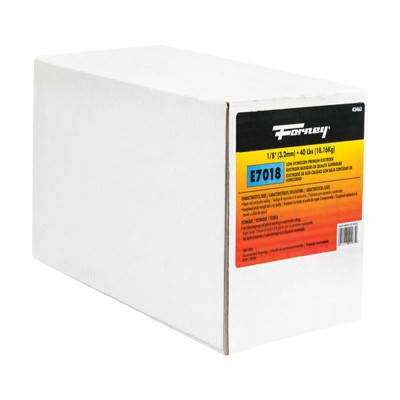 Forney 1/8 In. D X 15.2 In. L E6011 Mild Steel Welding Electrodes 60000 ...