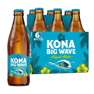 Kona Big Wave Golden Ale Beer - 6pk/12 Fl Oz Bottles : Target