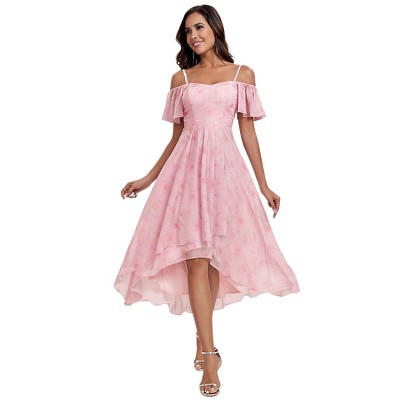 Ever-pretty Light Purple Roses Plus Size Wedding Guest Dress ,20 ...