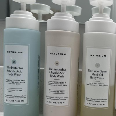 Naturium The Smoother Glycolic Acid Exfoliating Body Wash - 16.9 Fl Oz ...