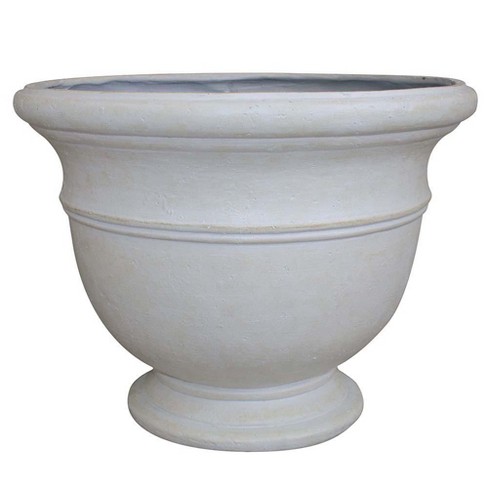 Southern Patio 15" Jean Pierre Planter, Ivory - Southern Patio : Target
