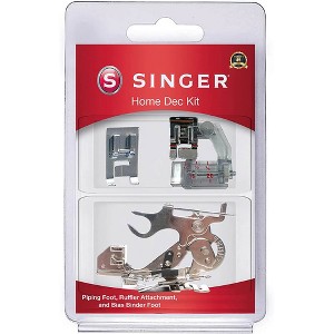 Singer 25006779606 Home Decor Presser Feet Kit : Target