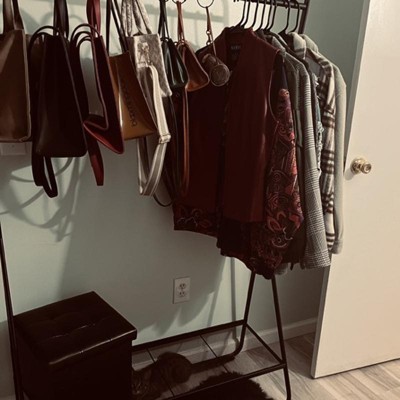 Metal Garment Rack Black - Brightroom™ : Target