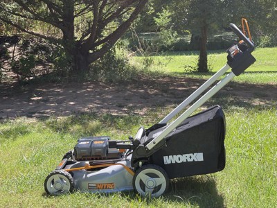 Worx Nitro Wg761 80v 21" Cordless Self-propelled Lawn Mower With ...