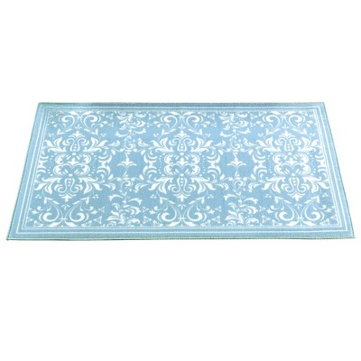 Laural Home Purple X-ray Tulips 20"w X 30"l Memory Foam Rug : Target