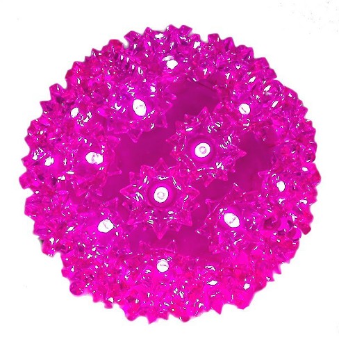 Novelty Lights 50 Pink Light Led Starlight Sphere, 6" Diameter : Target