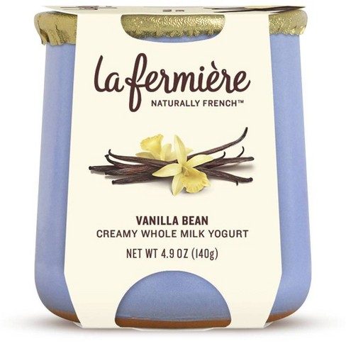 La Fermiere Vanilla Bean Naturally French Yogurt - 4.9oz : Target