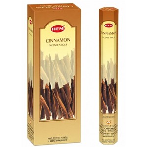 Hem Cinnamon Incense Sticks - 120 Stick Bulk Box (6 Inner Tubes of 20 ...