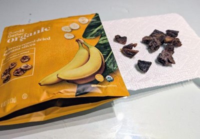 Organic Dried Unsweetened Banana Slices - 4oz - Good & Gather™ : Target