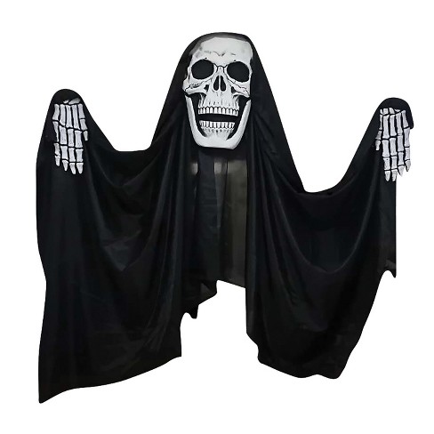 Sunstar Reaper Curtain Halloween Decoration - 9 Ft - Black : Target