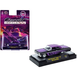 1964 Chevrolet Impala SS 409 Convertible Black Metallic w/Purple ...