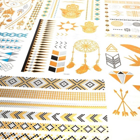 Juztoys Temporary Tattoos Women And Teen Girls Jewelry : Target