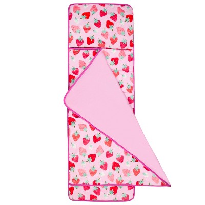 Wildkin Kids Vinyl Rest Mat Cover (strawberry Patch) : Target