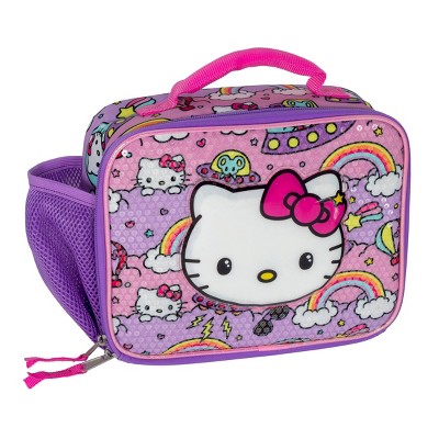 Hello Kitty Kids' Square Lunch Box And Bag - Pink : Target