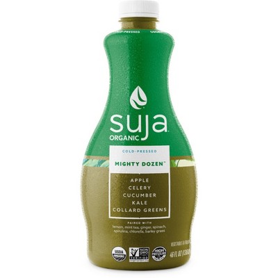 Suja Organic Vegan Mighty Dozen Fruit And Vegetable Drink - 46 Fl Oz ...