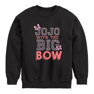 Boys' JoJo Siwa Big Bow Jojo Graphic Long Sleeve Fleece Sweatshirt ...