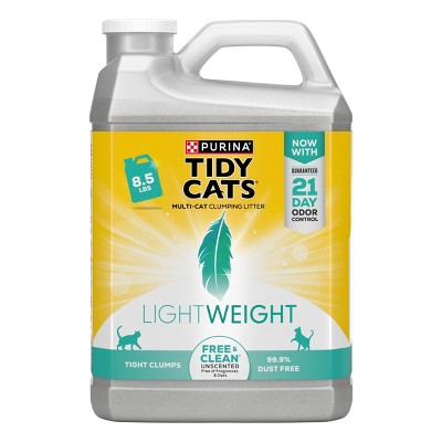 Tidy Cats Free & Clean Unscented Lightweight Cat Litter : Target
