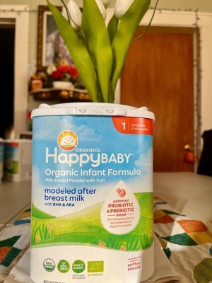 Happy Baby Organic Infant Formula Powder - Stage 1 - 22.9 Fl Oz : Target