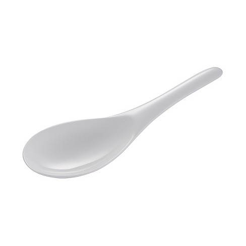 Gourmac 8-inch Melamine Rice And Wok Spoon, White : Target