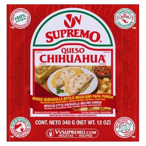V&v Supremo Chihuahua Cheese - 12oz : Target