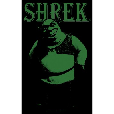 Boy's Shrek Standing Green Shrek T-shirt - Black - X Small : Target