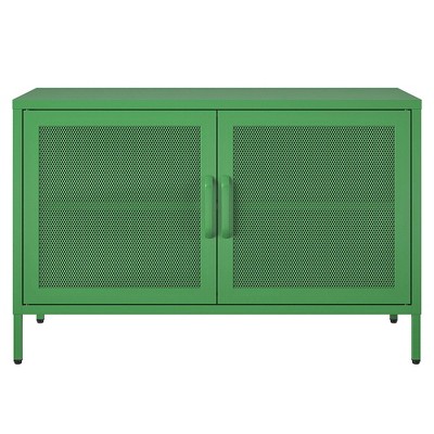 Green metal cabinet store
