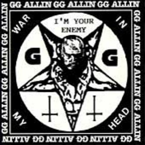 Gg Allin & Shrinkwrap - I'm Your Enemy / War In My Head (cd) : Target