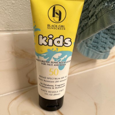 Black Girl Sunscreen Kids Broad Spectrum - Spf 50 - 3 Fl Oz : Target