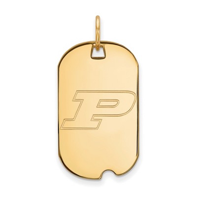 Black Bow Jewelry 10k Yellow Gold Purdue Boilermakers Ncaa Pendant : Target