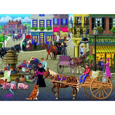Sunsout Busy Public Square 300 Pc Jigsaw Puzzle 38717 : Target