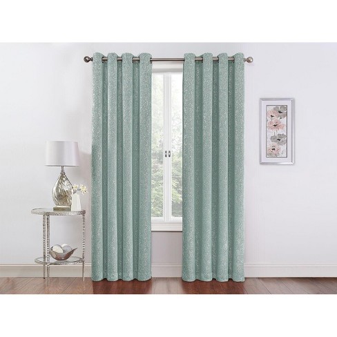 Regal Home Collections Metallic Sparkle Thermal Grommet Blackout ...