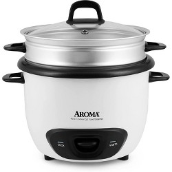 Aroma 20 Cup Digital Multicooker & Rice Cooker - Stainless Steel : Target