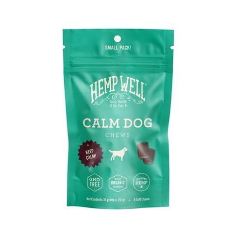 Hemp Well Calm Dog Soft Chews To Calm And Relax Your Dog - 8 Ct. : Target