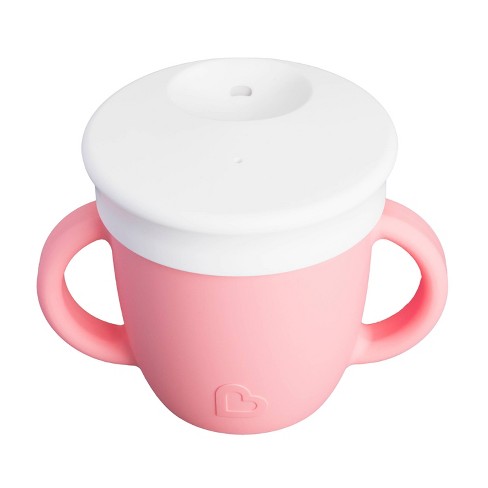 Munchkin 6oz C'est Silicone! Training Sippy Cup With Handles And Lid ...
