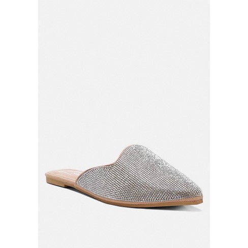 Rayen Rhinestones Embellished Mules : Target