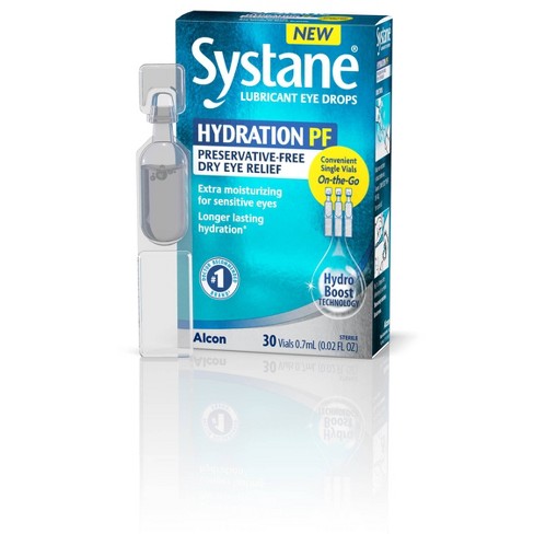 Systane Hydration PF Lubricant Eye Drops Vials - 30ct : Target