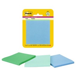 Post-it 6pk 3"x3" Super Sticky Notes 70 Sheets/pad - Miami Collection ...