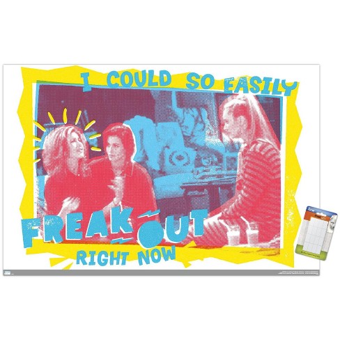 Trends International Friends - Freak Out Unframed Wall Poster Prints ...