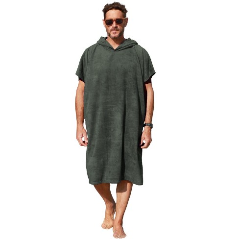 Catalonia Oversized Wearable Beach Towel, Surf Cape Changing Towel Robe ...
