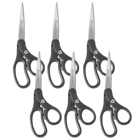 Westcott® Kleenearth® Basic 8" Scissors, Bent, Pack Of 6 : Target