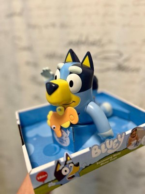 Tomy Swimming Bluey Bath Toy With Seahorse– Water Toy For Tub Or Pool ...
