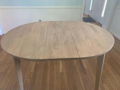 Astrid Mid-century Round Extendable Dining Table - Threshold™ : Target