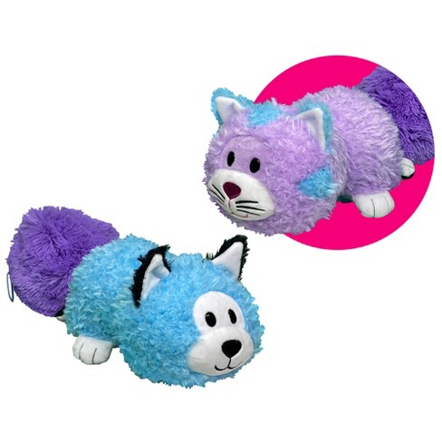 Flipazoo: Magic Tails - Purple Cat To Blue Husky - 2-in-1 Animal Plush ...