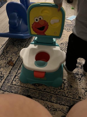 Sesame Street 3-in-1 Potty Chair, Step Stool And Toilet Training Seat ...