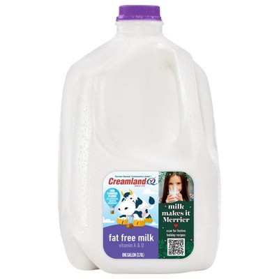 Creamland Skim Milk - 1gal : Target