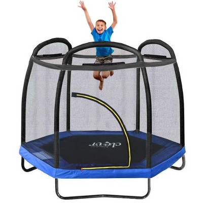 Springfree Trampoline Compact Oval 6' X 9' Trampoline For Kids, Outdoor ...
